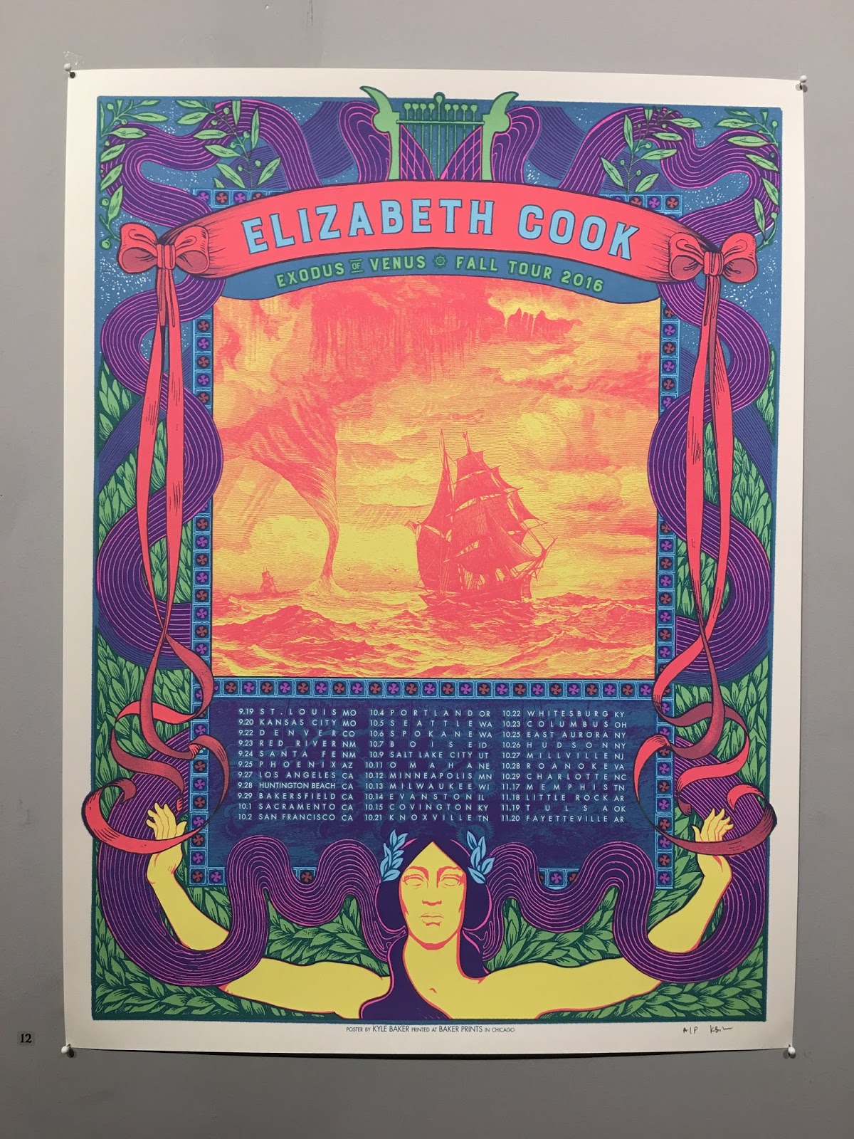 Special Edition: Kyle Baker "Silkscreen Gig Posters