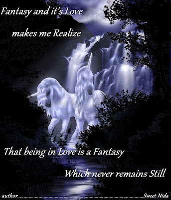 Fantasy and It's Love, Quote | Sweet Nida