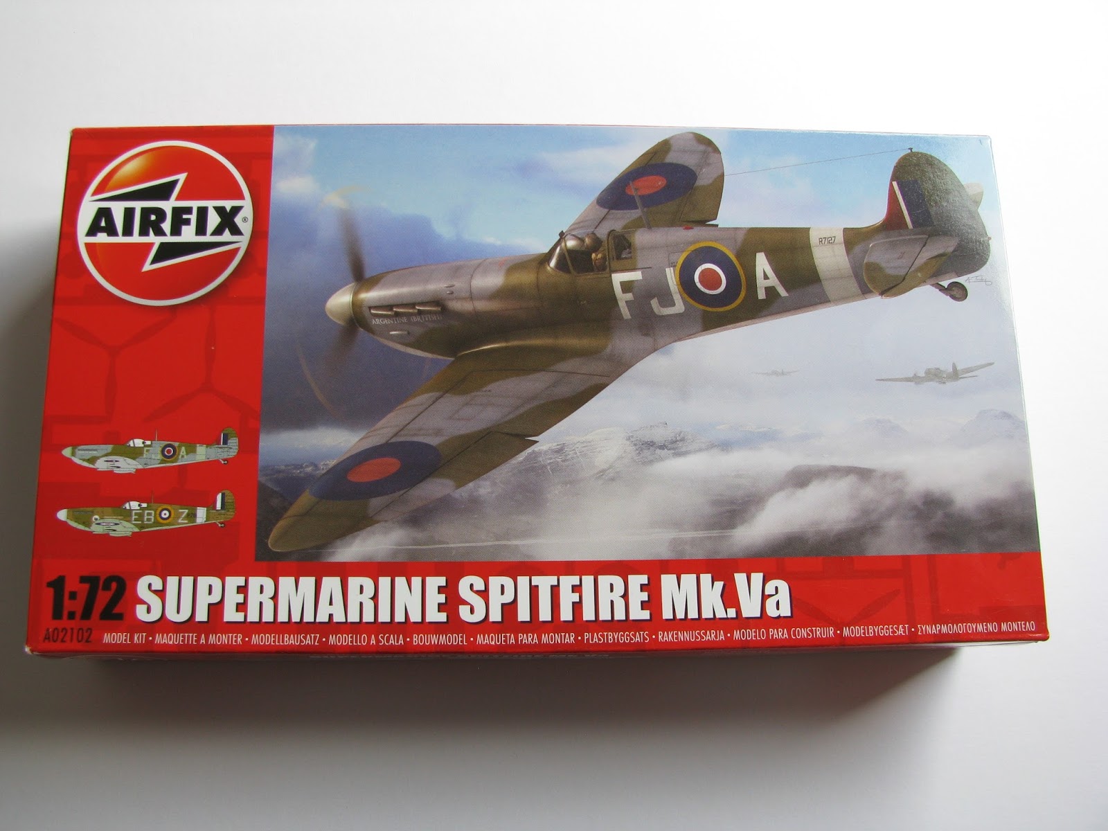The Mad Modelling of Battletweety: Airfix 1/72 Spitfire Mk.Va