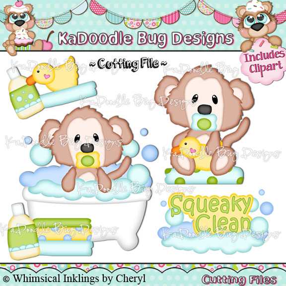 kaDoodle Bug Designs Blog: Squeaky Clean!!