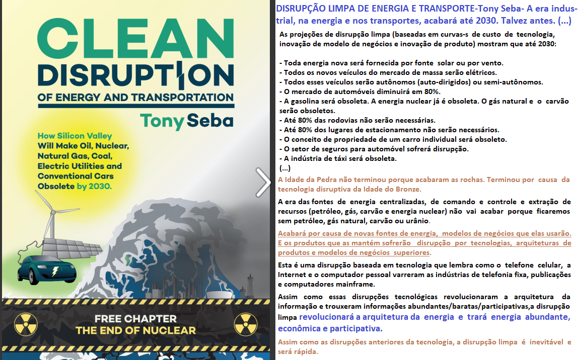 Reflexões econômicas: DISRUPÇÃO LIMPA DE ENERGIA E TRANSPORTE - Tony ...