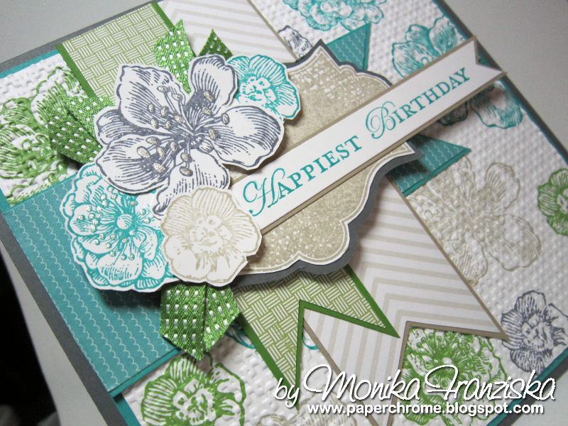 Paper Chrome: Happiest Birthday Flowers