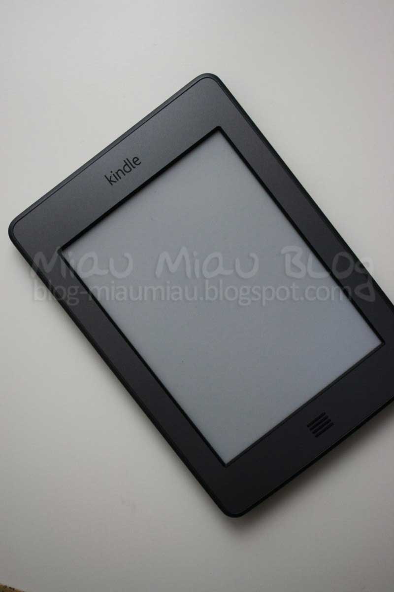 Miau Miau Blog: Kindle Touch Review