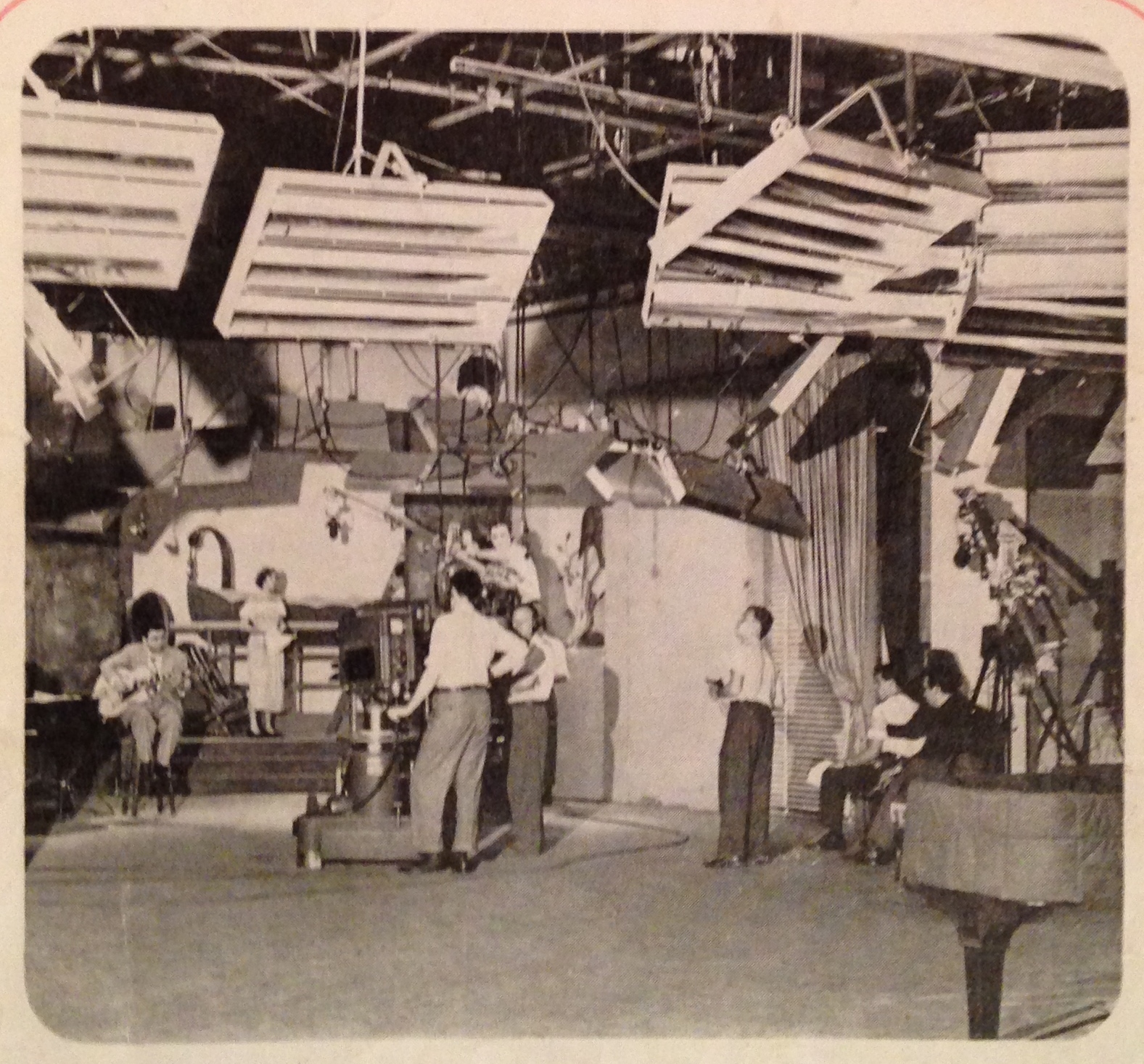 The Lucky Strike Papers: Photograph of Chicago TV show, 1949