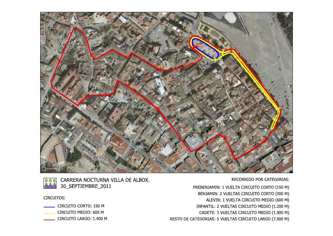 TURISMO ALBOX: V Carrera Nocturna Villa de Albox