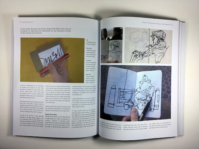 Graphic Design and Illustration: Dwayne Bell tutorial in Graphite ...