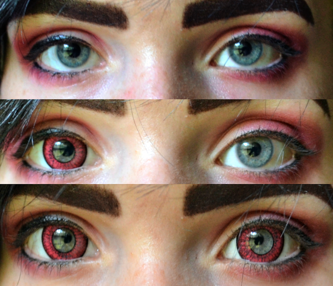 Asch Spectre's Reviews: Uniqso- Beuberry Vivid Red Circle Lenses!
