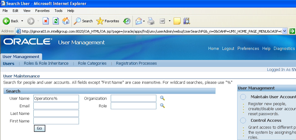 UX Business Solutions: Oracle eBusiness Suite R12 - User Management ...