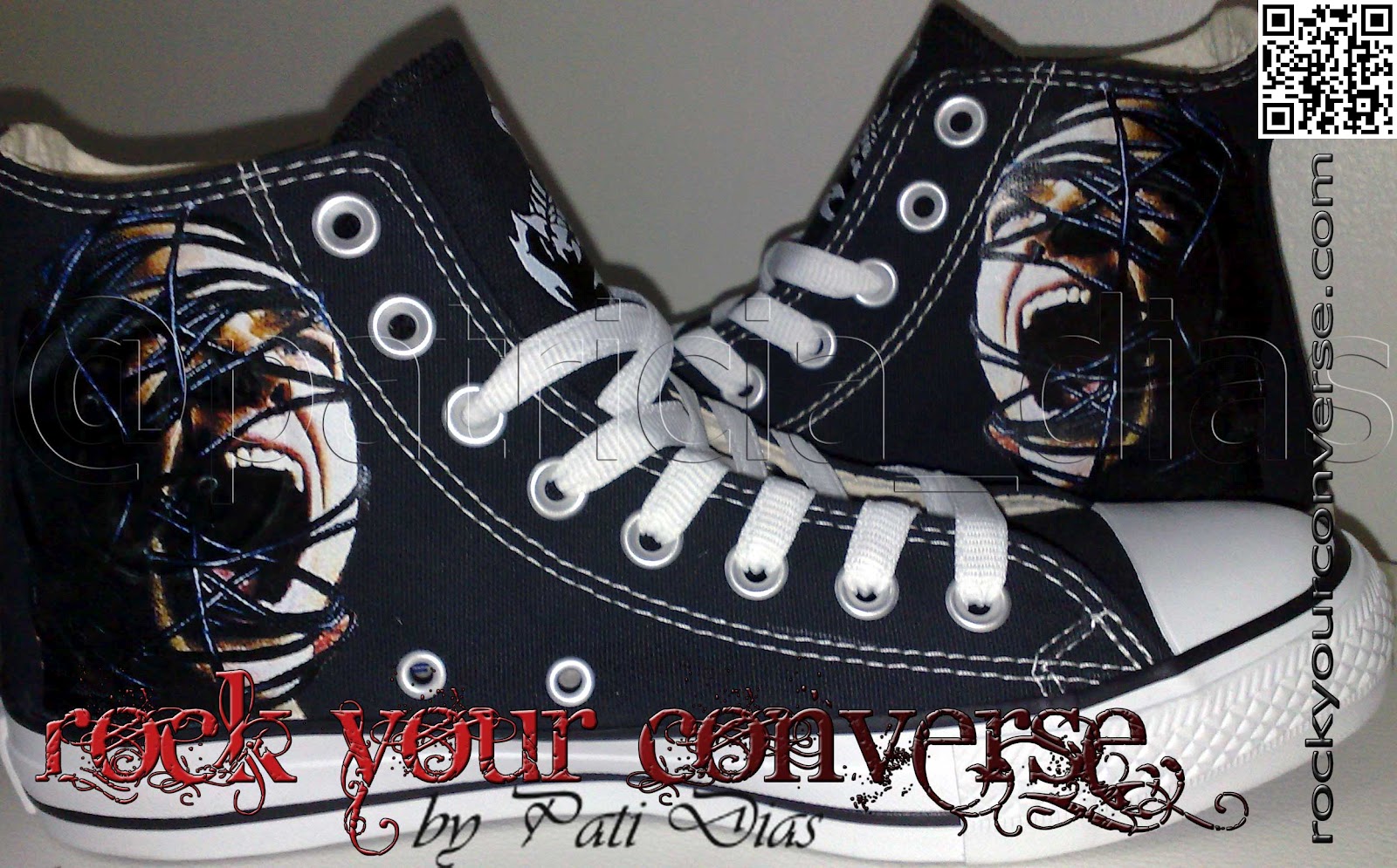 Converse All Star Customizado - Rock Your Converse!: O heavy metal dos ...