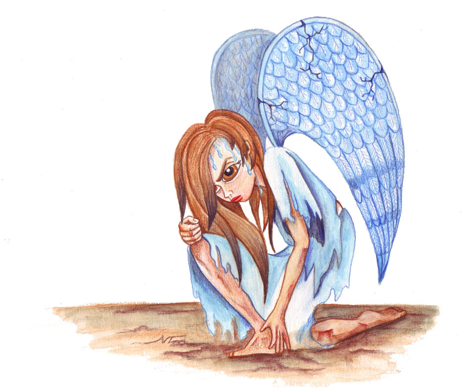 365ilustraciones: El ángel caído (The fallen angel)
