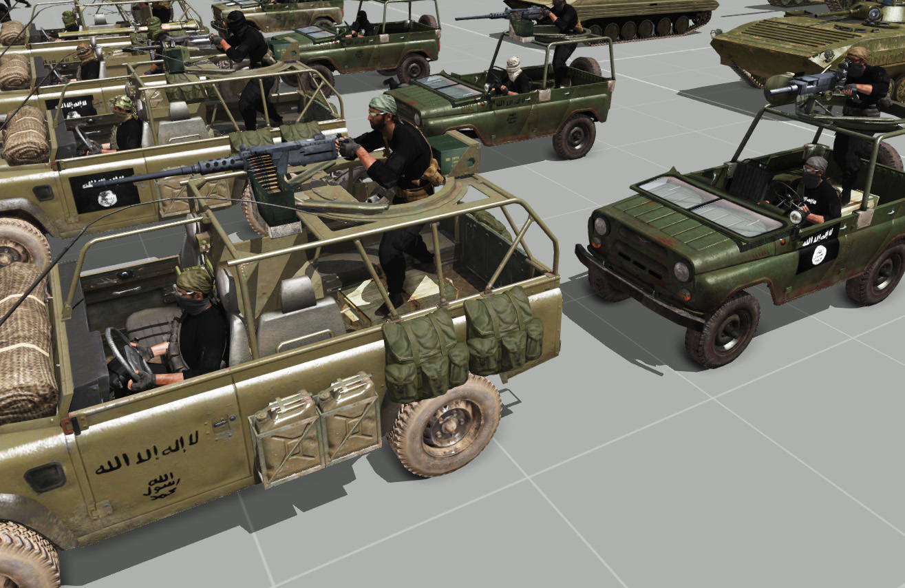 中東の過激派組織を Arma 3 へ実装の Iraqi-Syrian Conflict アドオンが v10.0 へ | 弱者の日記 ...