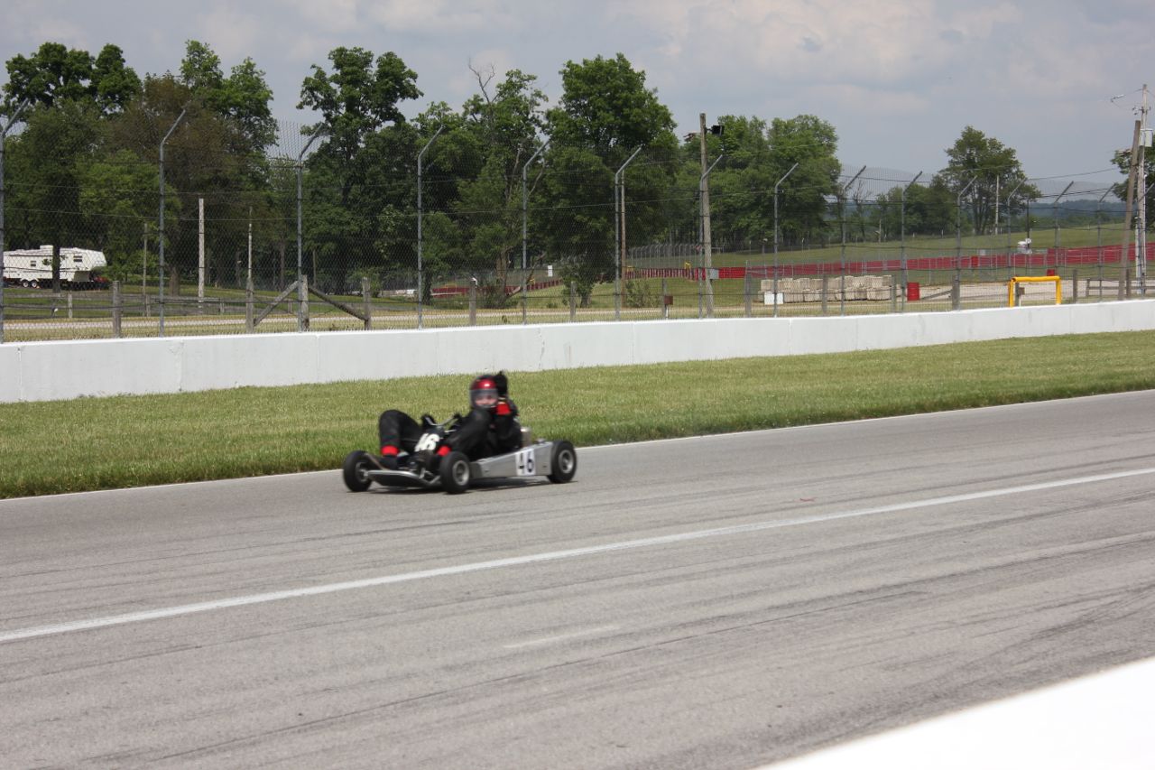 Red Devil Kart Restoration: Vintage karts at Mid-Ohio