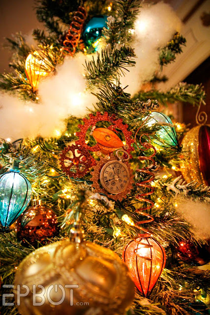 EPBOT: And Now... The New Steampunk Christmas Tree!