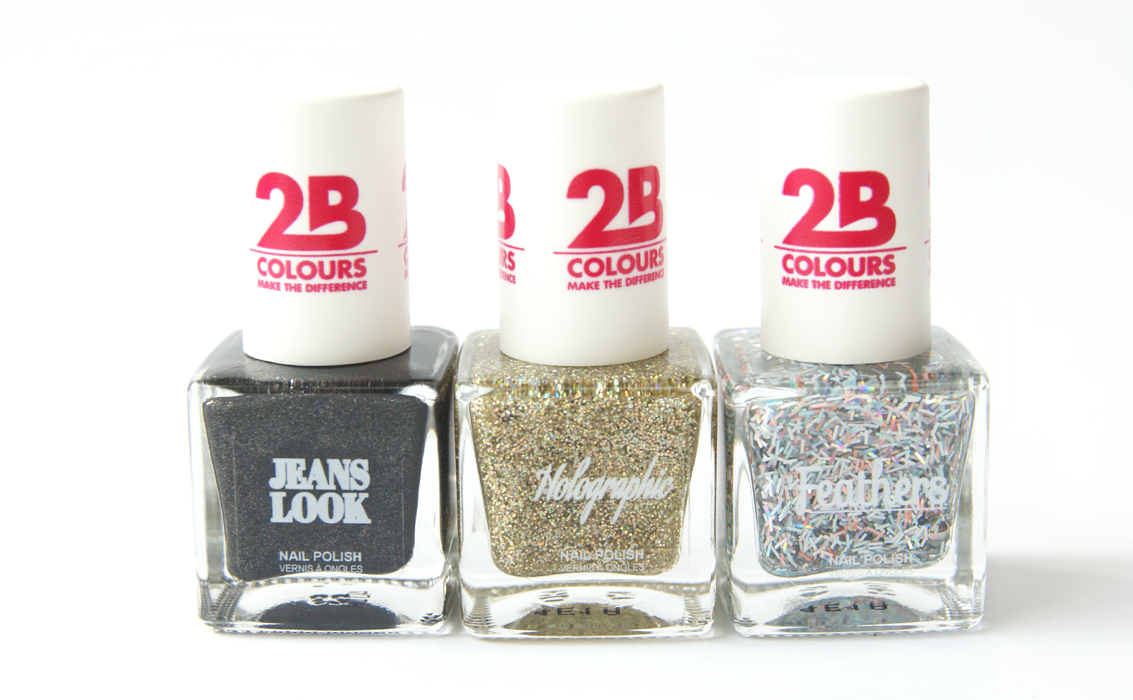 PiinkBeautyPrincess: Review: 2B Nail polish - Jeans Look, Holographic ...