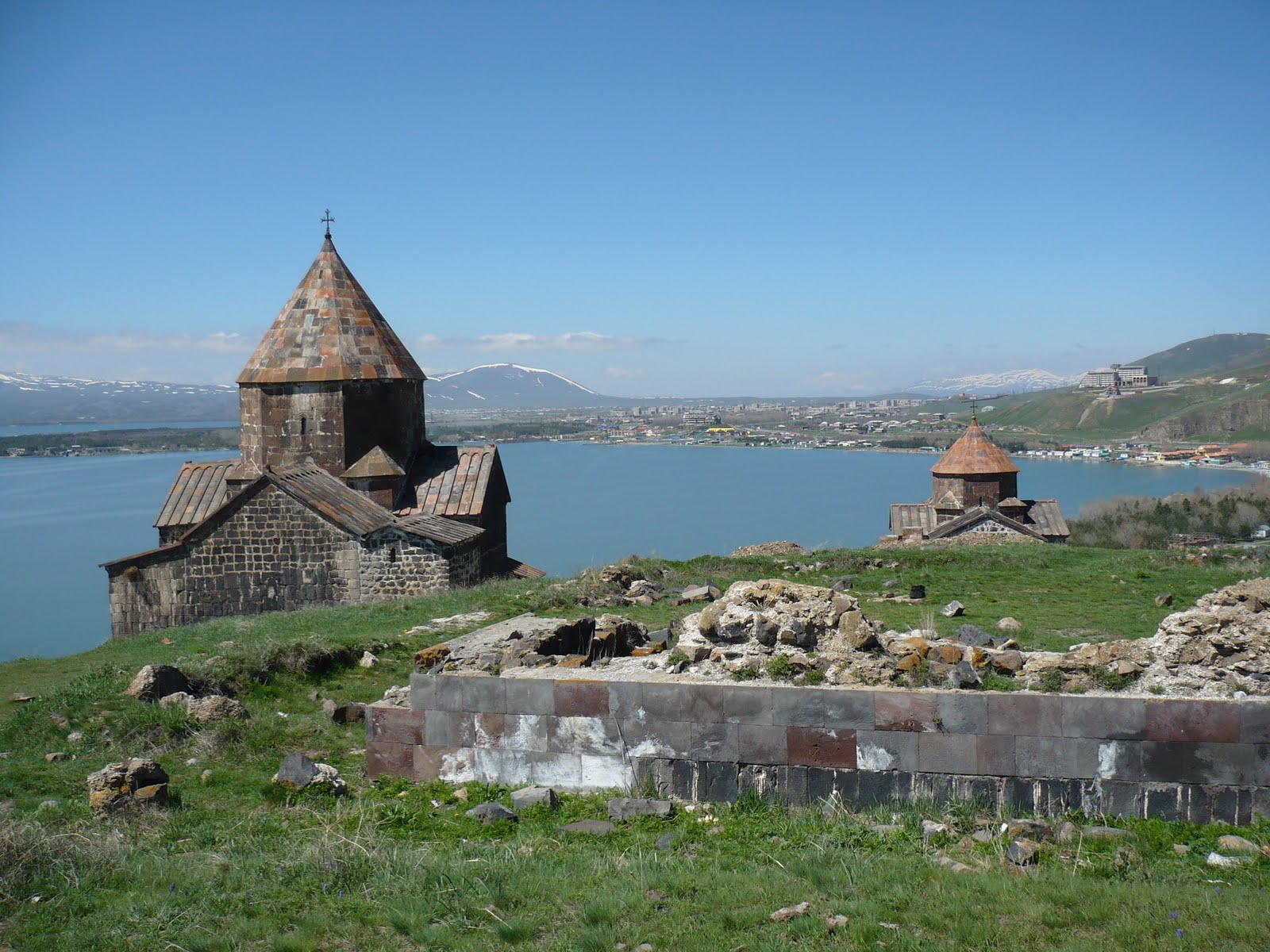 and the ghosts so silver: Drifting over Lake Sevan