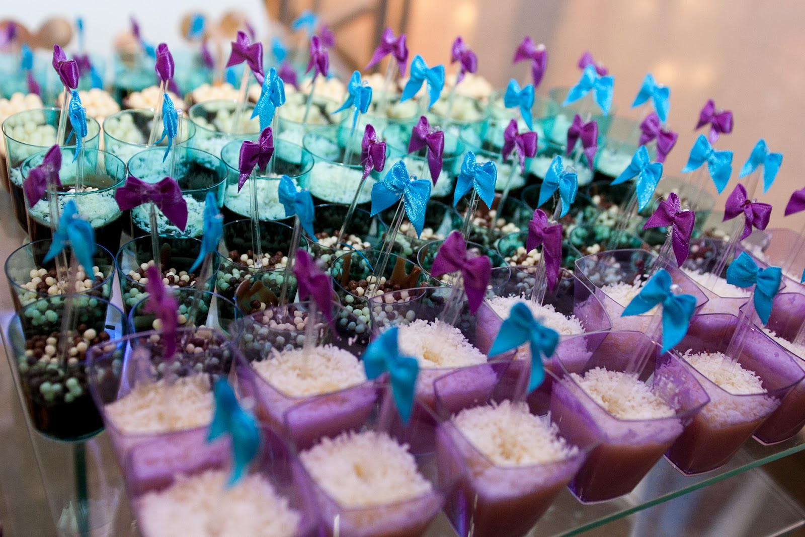 Daiane Buffet: Festa de 15 anos Azul e Roxo