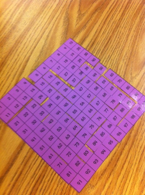 Simply Second Grade: Class Number Grid Activity
