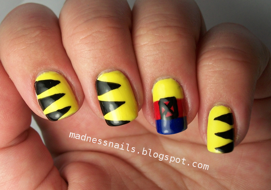 Madness Nails: Wolverine Inspired Mani, bub!