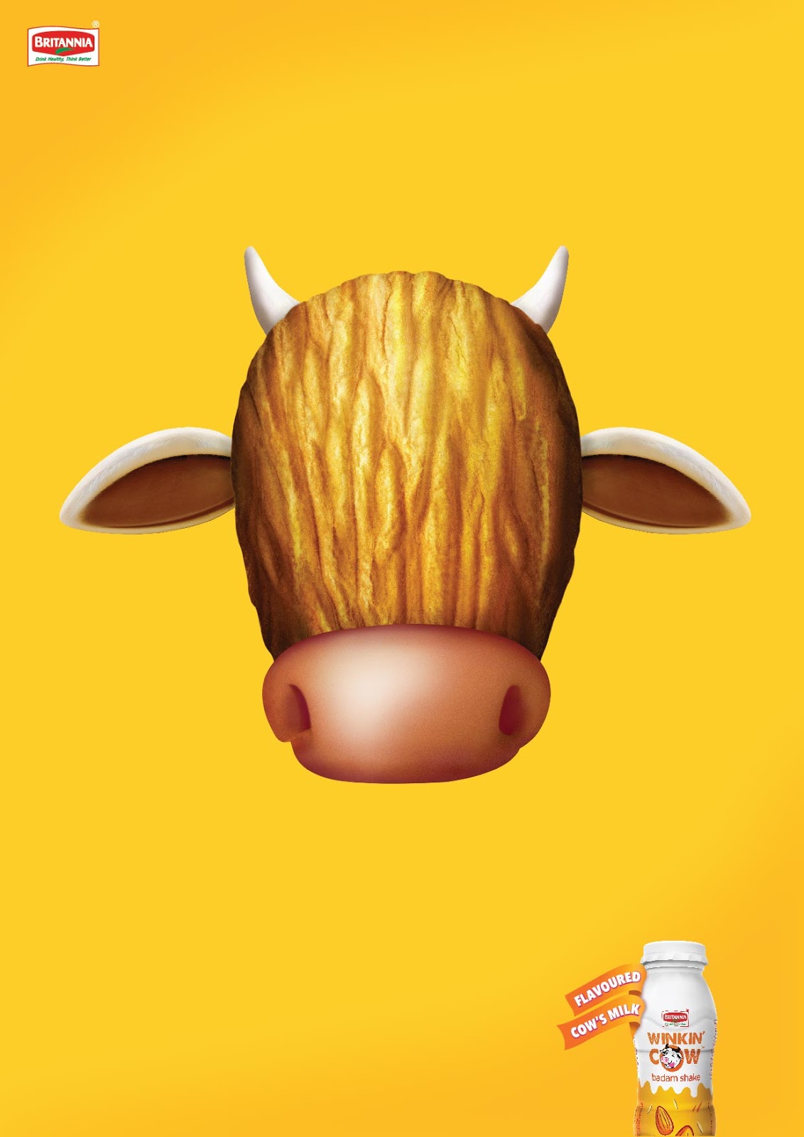 KARTHIK VENKATARAMAN'S WORK: Britannia Winking Cow Flavoured Milk