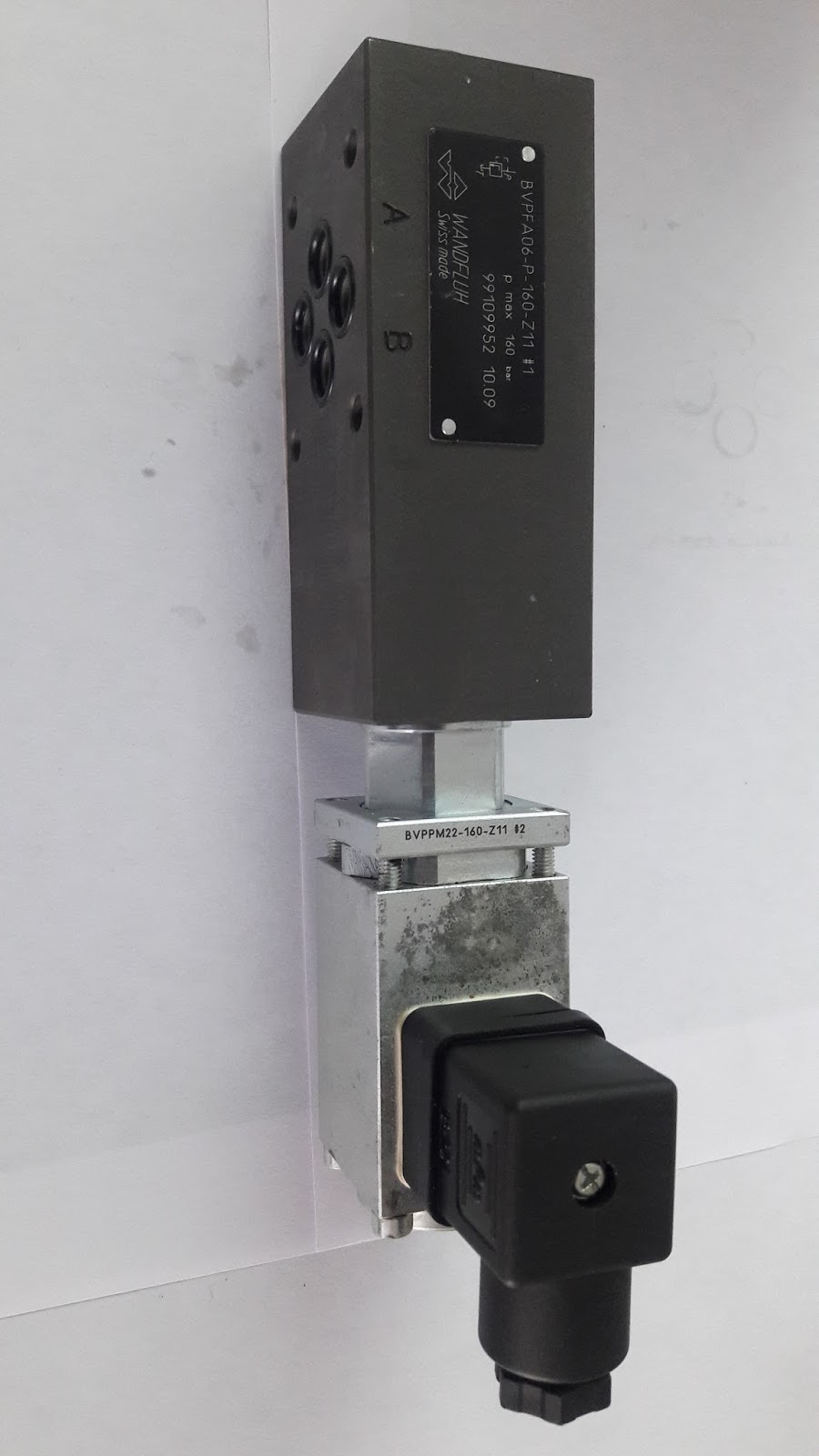 WANDFLUH HYDRAULIC VALVES BVPFA06-P-160-Z11 PRESSURE RELIEF VALVE ...