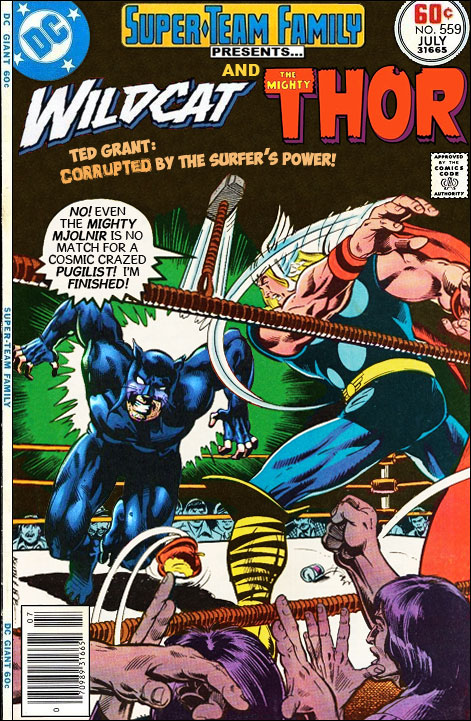 Super-Team Family: The Lost Issues!: Wildcat and Thor