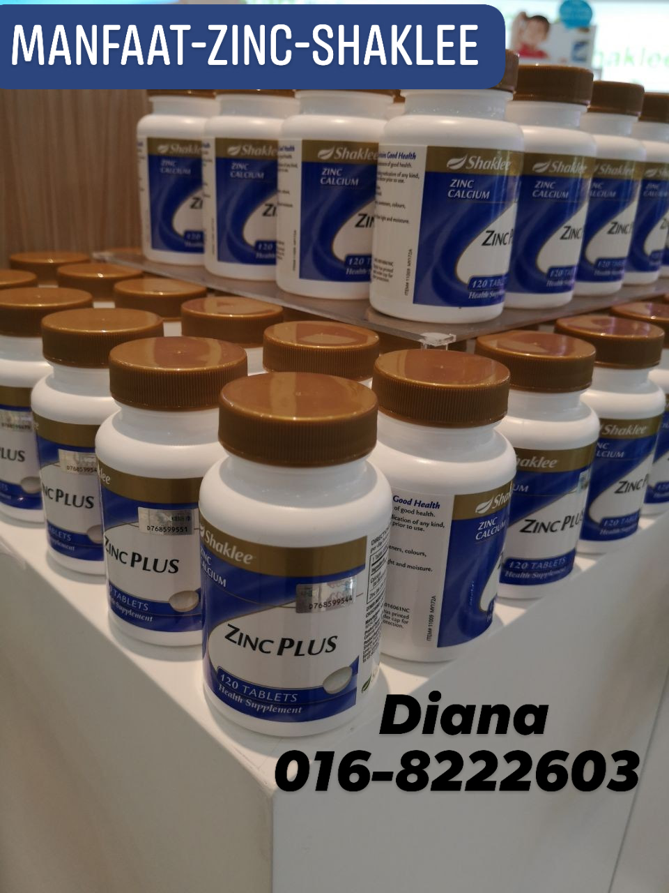 Manfaat zinc plus Shaklee