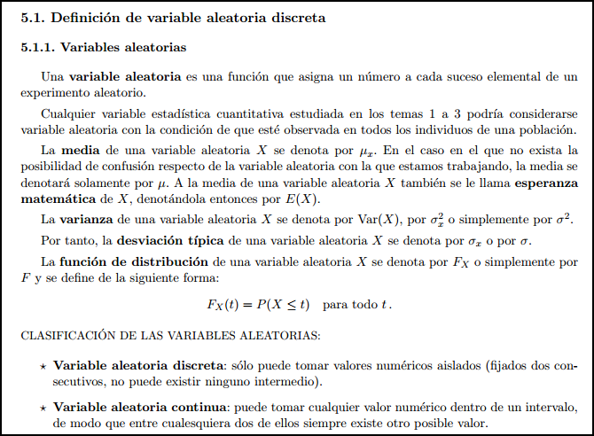 PROBABILIDAD Y ESTADISTICA : FUNCIÓN DE PROBABILIDAD PARA UNA VARIABLE ...