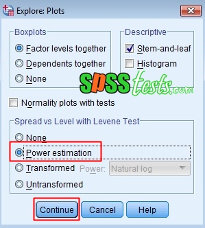 How to test the homogeneity of slopes using spss version 25 - clickklo