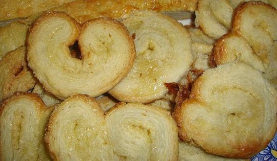 Orejitas de Hojaldre | Cocina