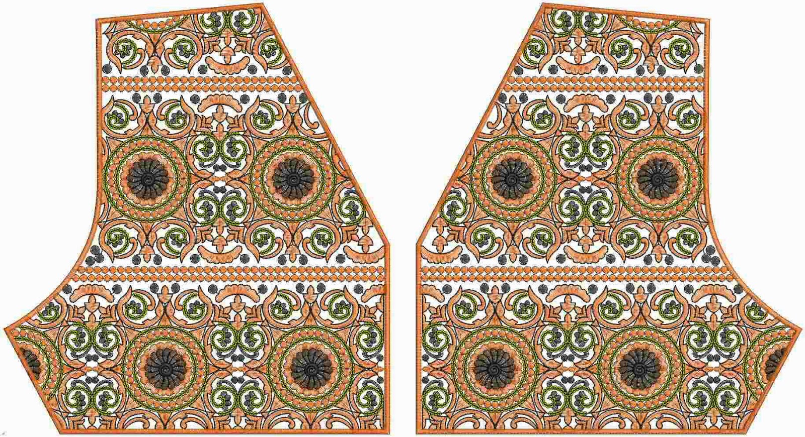 EmbDesignTube: Sierra Culture Fashion Blouse Embroidered Designs