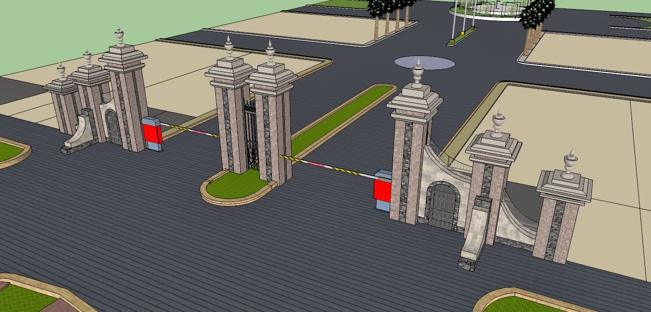 Entrance Colony Gate Design