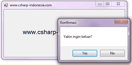 Menangkap Kejadian Ketika Button X (close) Ditekan Di C# (c Sharp)
