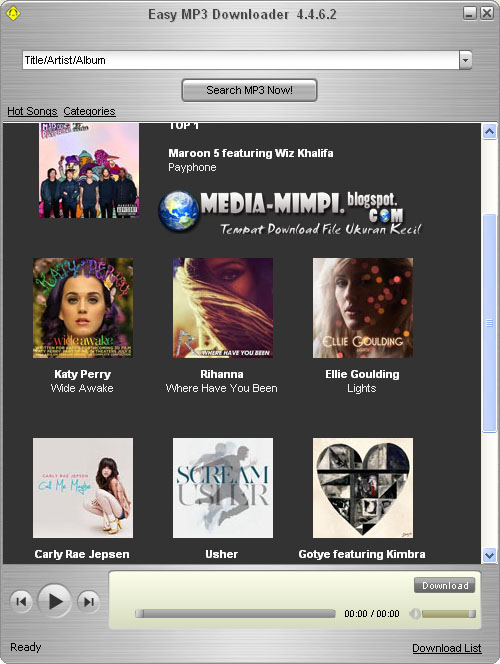 Cara Mudah Downoad Musik MP3 Di Internet Lengkap
