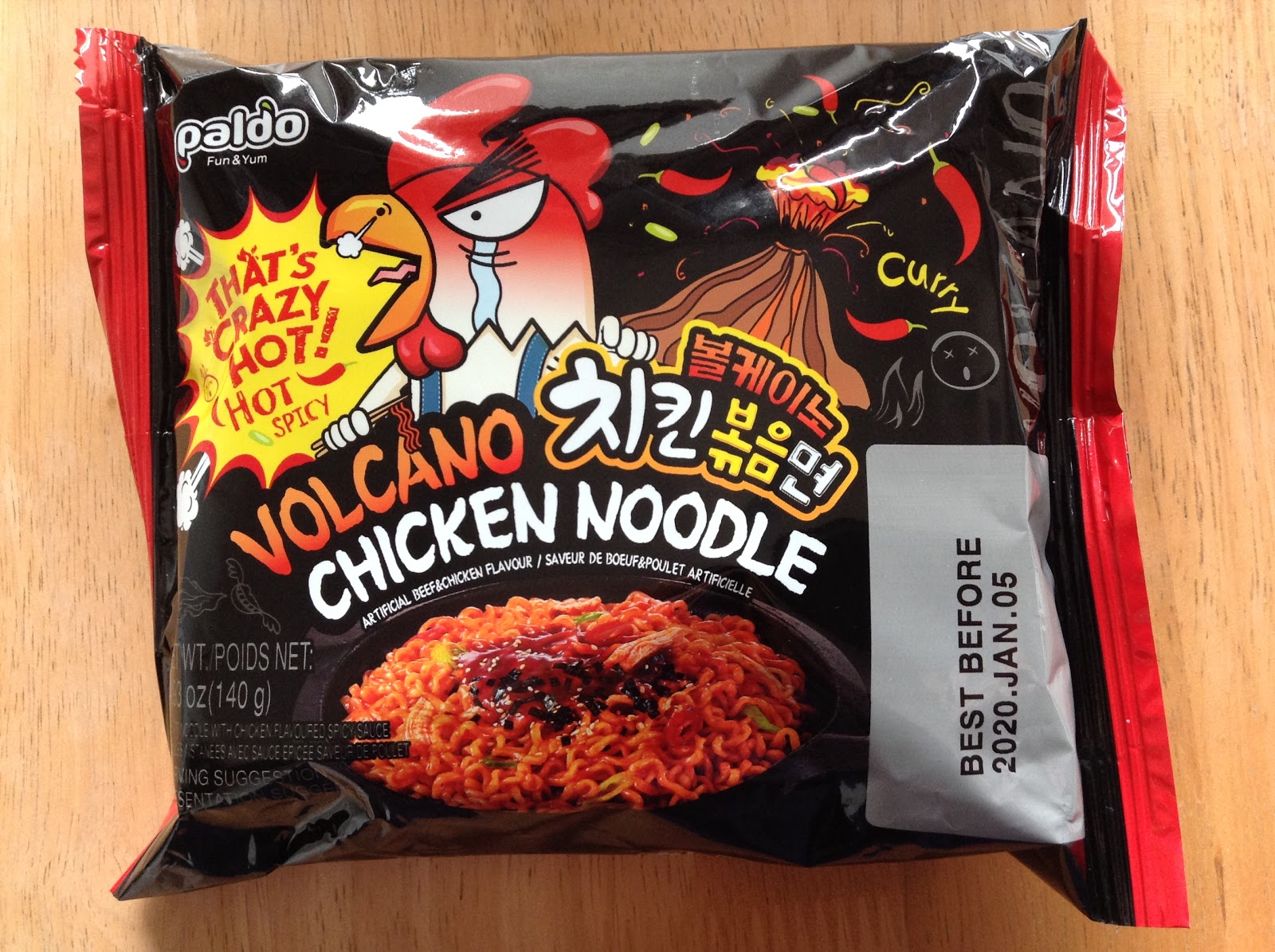 Nuudelicious: Paldo Volcano Chicken Noodle