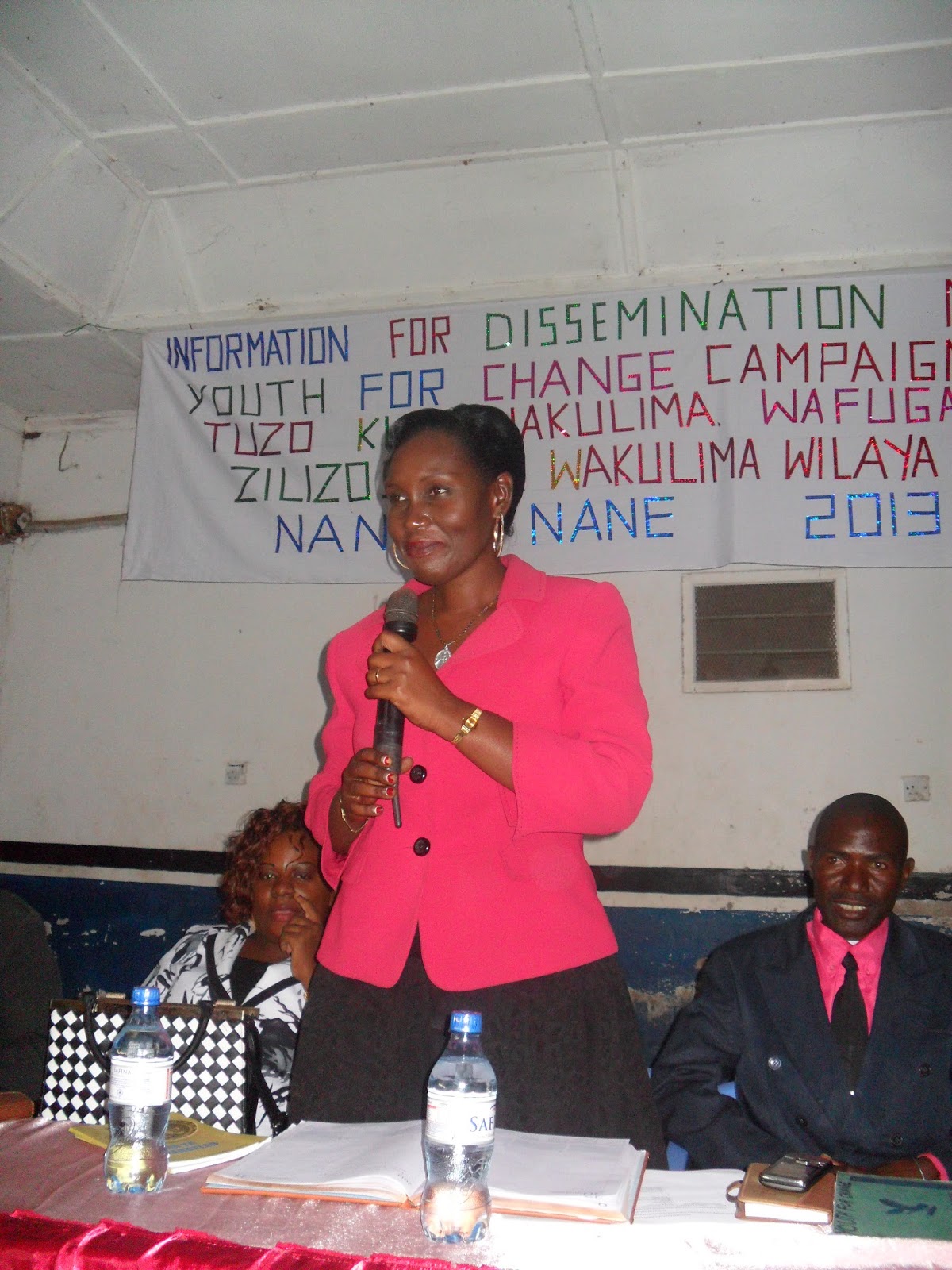 MWANAHARAKATI NA MWANDISHI WA KITABU CHA DIRA YA MAENDELEO MAYROSE ...