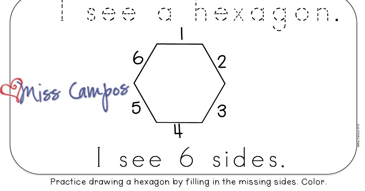 Kindergarten Corps: Kindergarten Math - Building Hexagons with other 2D ...