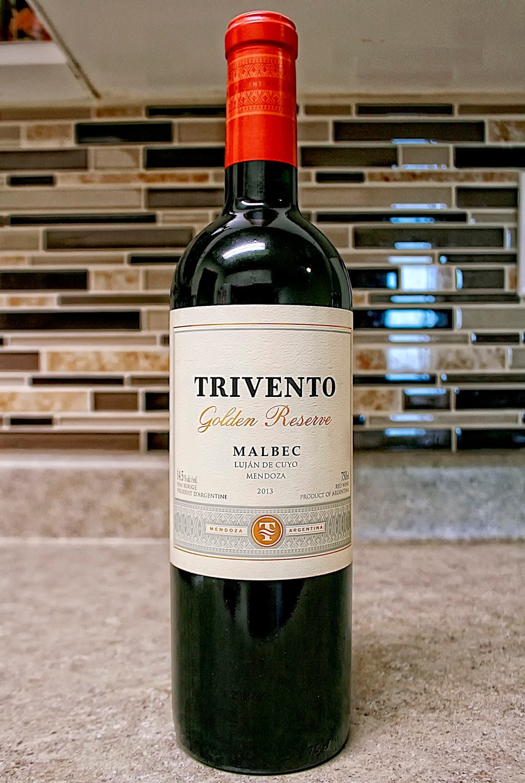 bitácora hedonista: Trivento Golden Reserve Malbec 2013