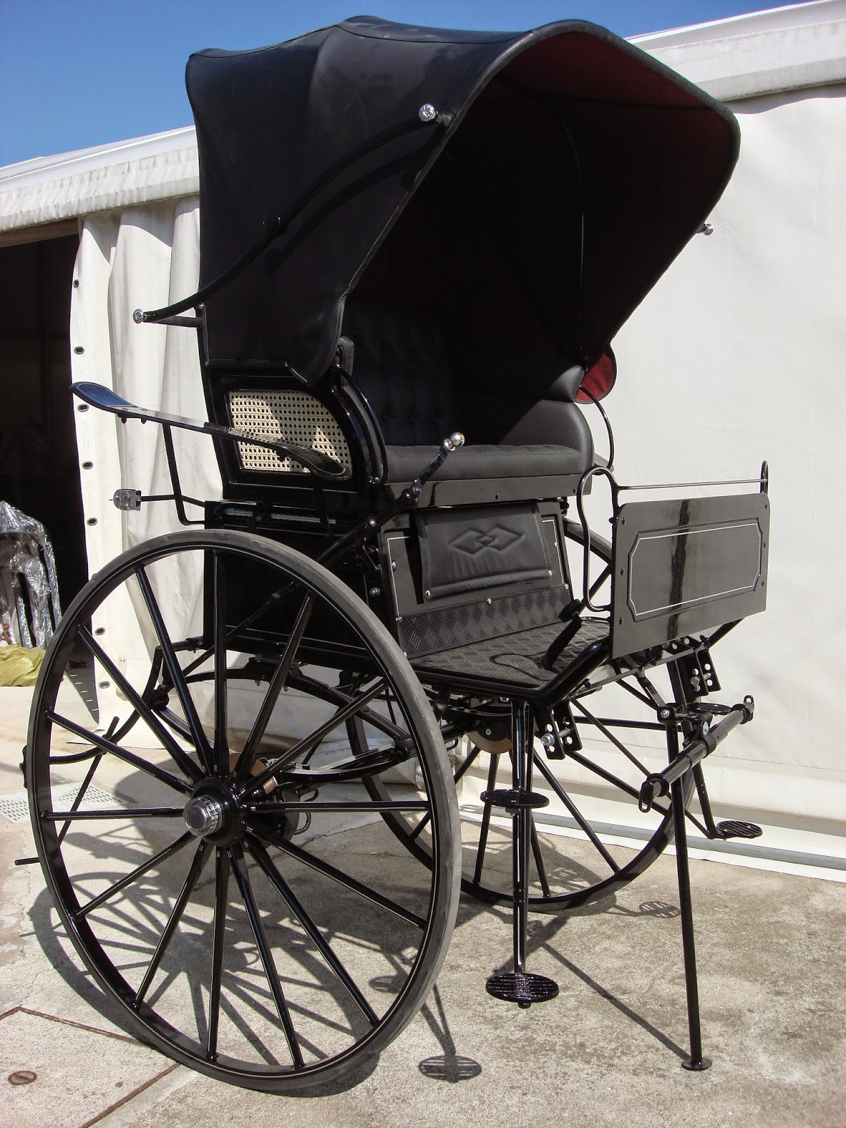 coches,charretes e todo o tipo de atrelagens: charrete com capota