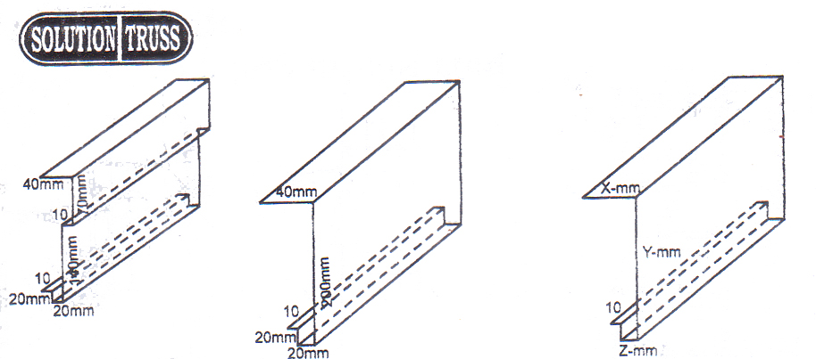 SOLUTION TRUSS: Listplang Metal
