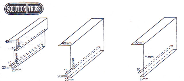 SOLUTION TRUSS: Listplang Metal