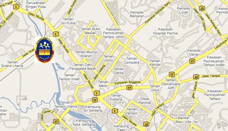 SK TAMAN TAMPOI UTAMA JOHOR BAHRU: Lokasi