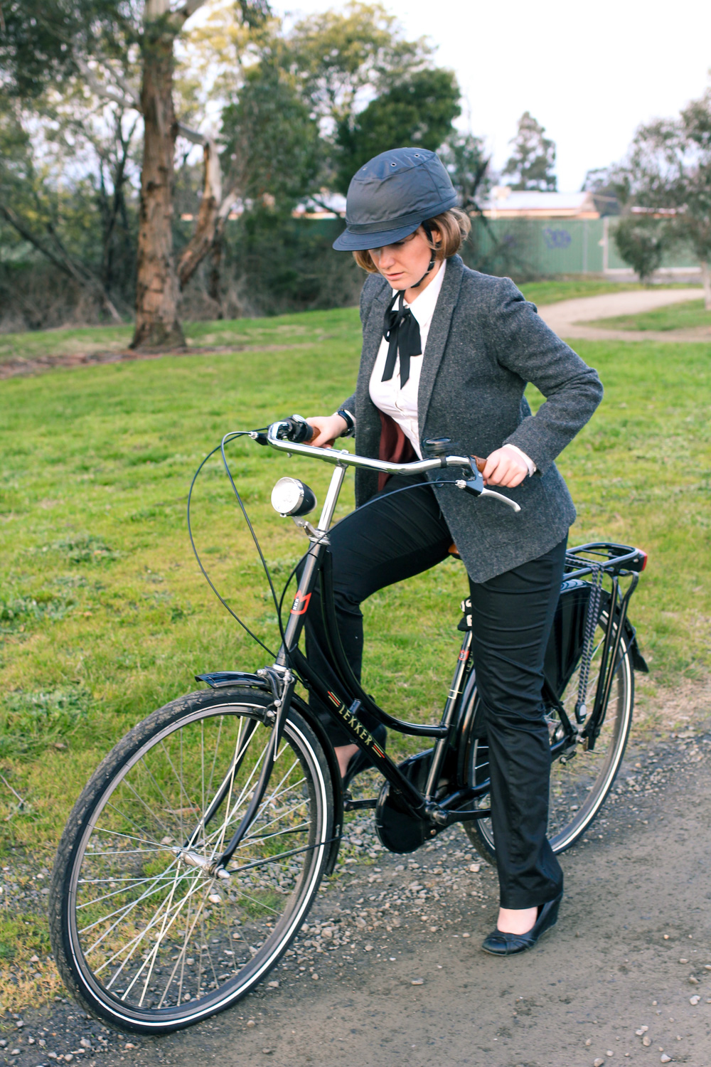 Preppy Bike Style - Finding Femme