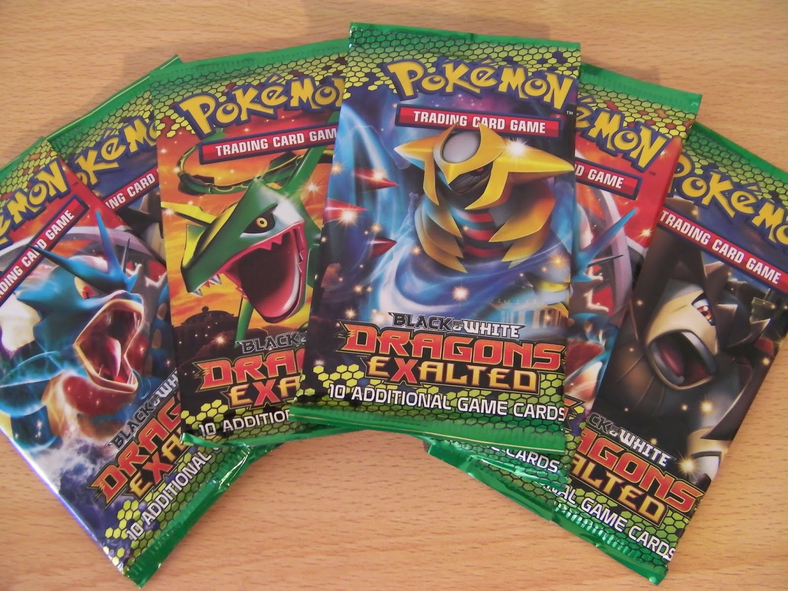 The Amateur Collector: Opening 6 Dragons Exalted Booster Packs