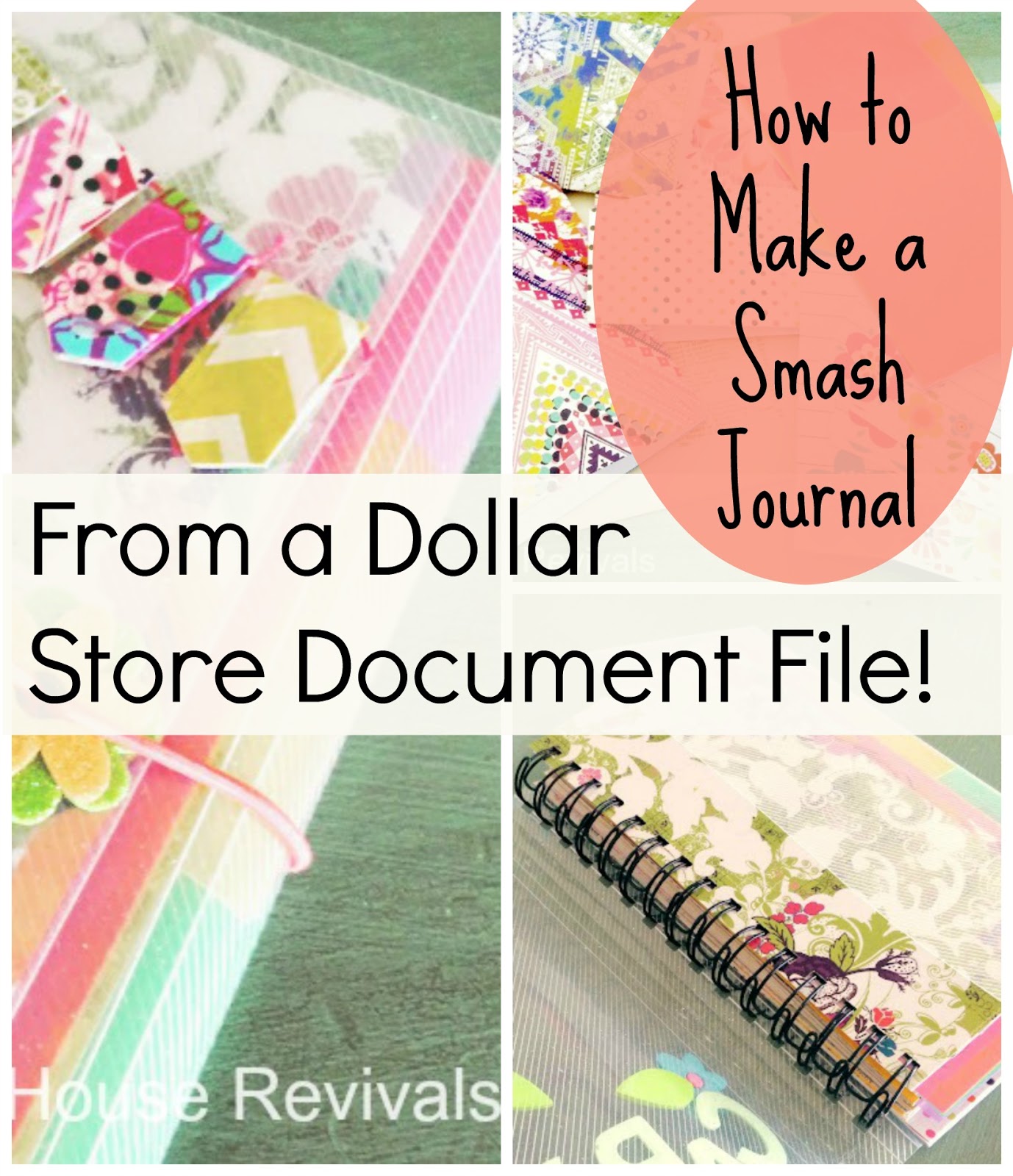 One of the fun things I made recently is a smash journal, using Dollar ...