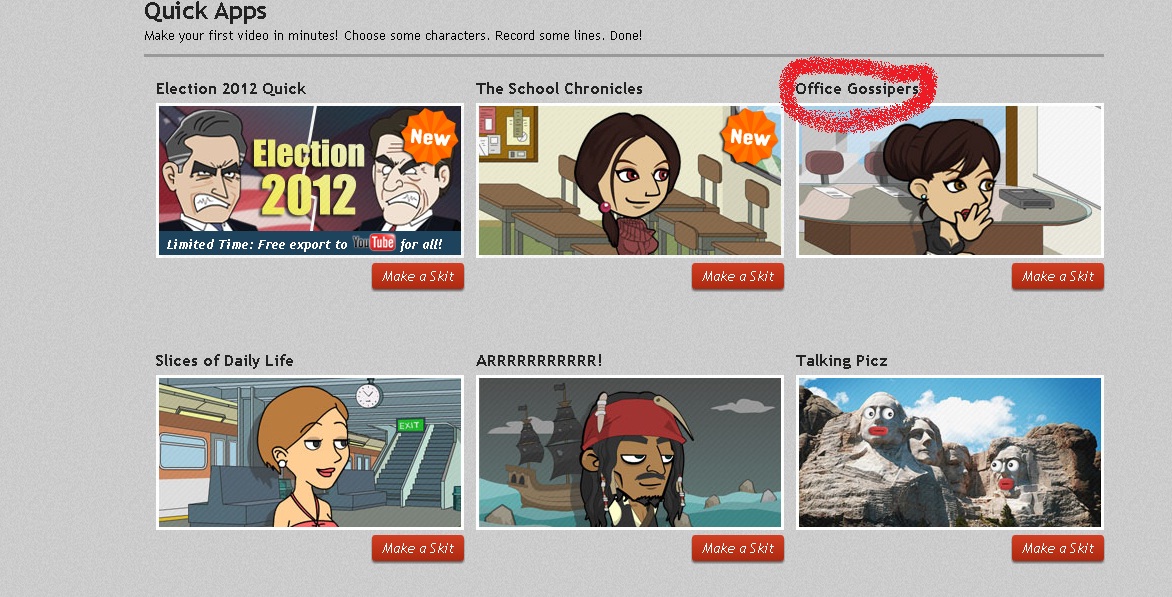 Web 2.0: GOANIMATE - Description