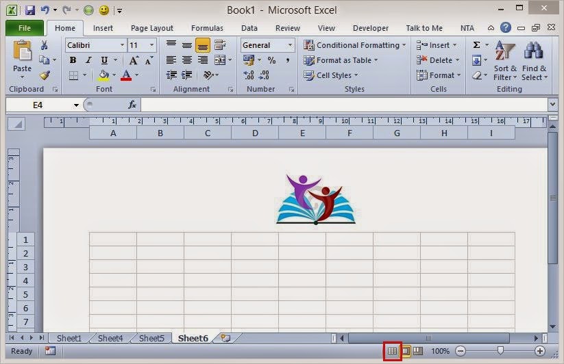 Excel Training by Lokesh Lalwani: !!! Print Your Company Logo On Every ...