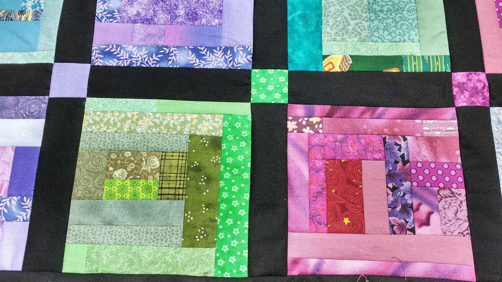 My Purple Patch: Rainbow Squares