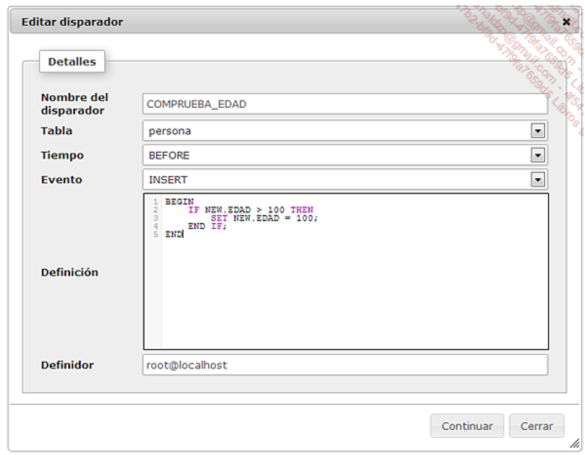 Ingeniería Systems: SQL avanzado en MySQL y PHPMyAdmin - 5 de 5