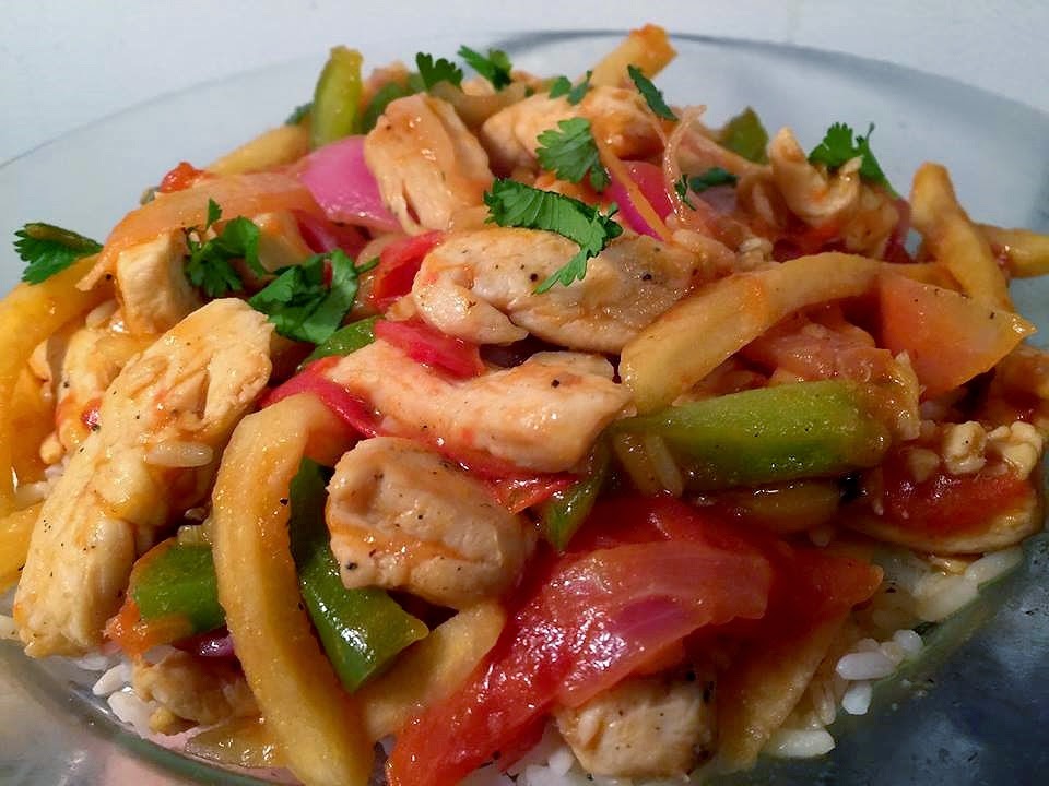 What's For Dinner Tonight Ladies? *RECIPES*: Pollo saltado... Peruvian ...