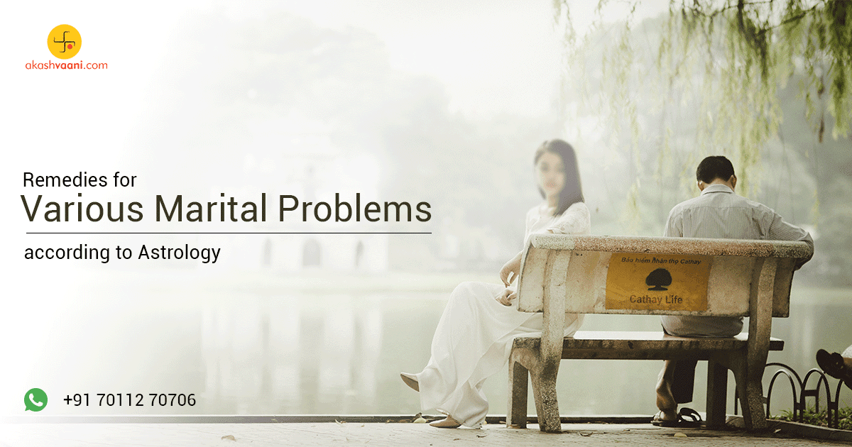 Remedies for Various Marital Problems in Astrology